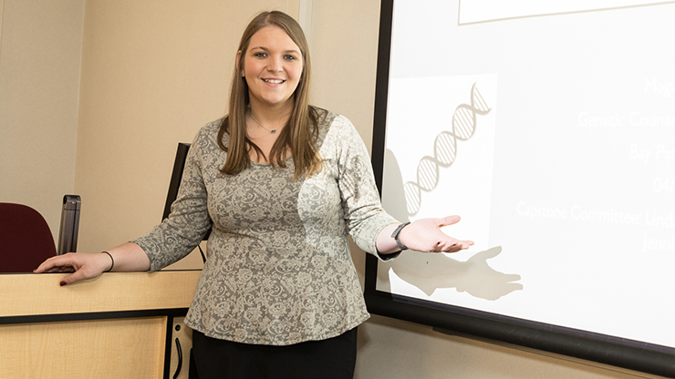 Part of the "Gene Team": Meet Megan Parker G'19 | Bay Path University