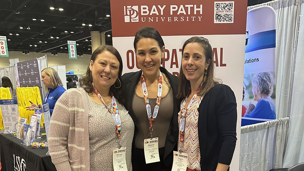 Bay Path Occupational Therapy Faculty and Alumni Shine at AOTA Inspire ...