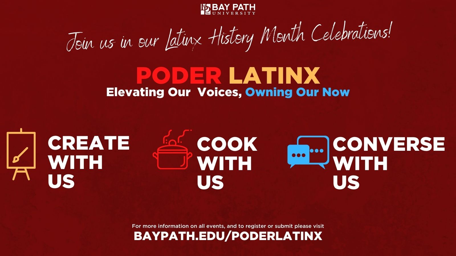 Poder Latinx! Elevating Our Voices, Owning Our Now! | Bay Path University