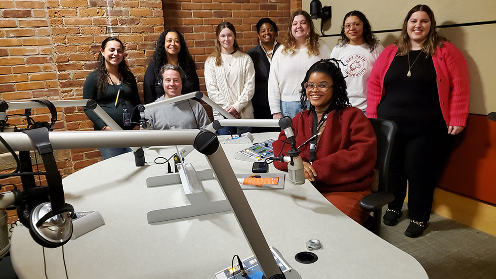 Bay Path Students Visit NEPM | Bay Path University